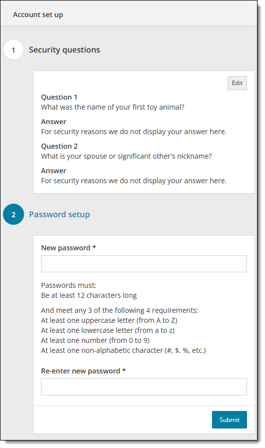 Login to Connect portal