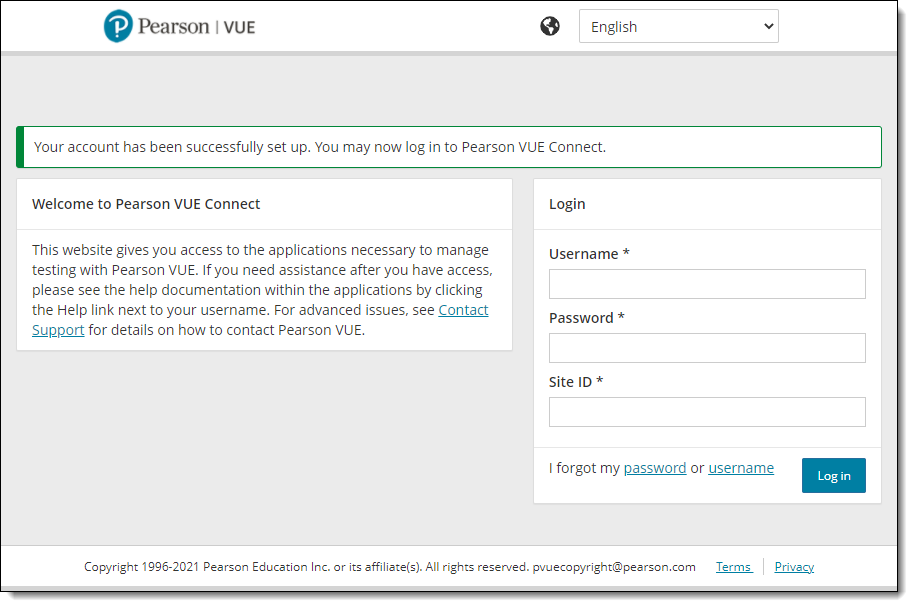 Login to Connect portal