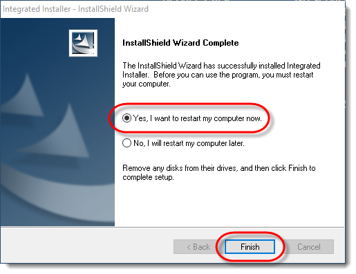 Start manual update - stand-alone