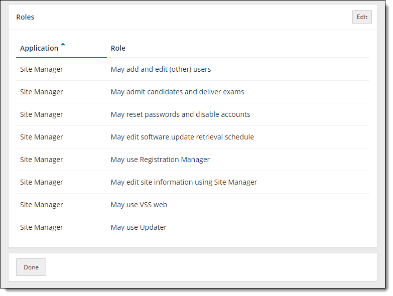 Update your user account
