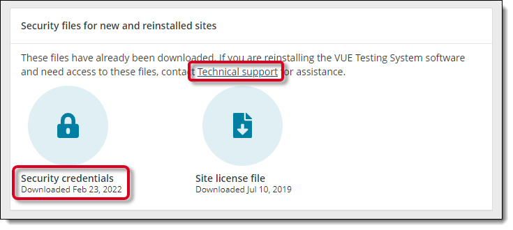 Install security credentials - workgroup