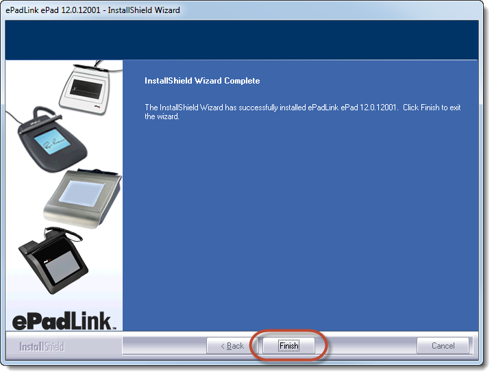 Install the signature device hardware and software